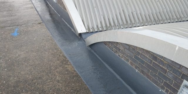 Fibreglass roof lining using GRP | Specialist Lining Services by Eurotank